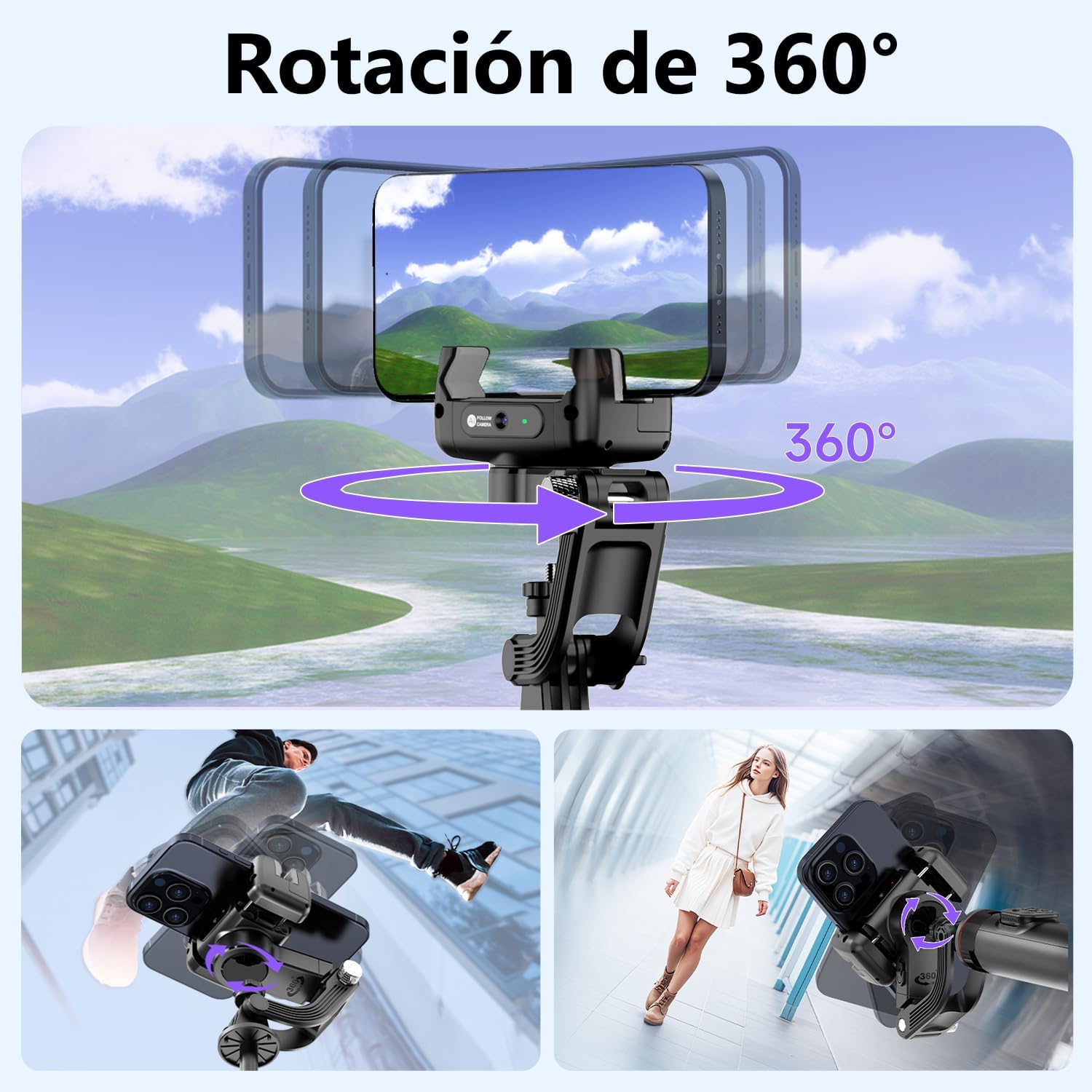 AXNEN C22 2-Axis AI Tracking Phone Gimbal Stabilizer User Manual