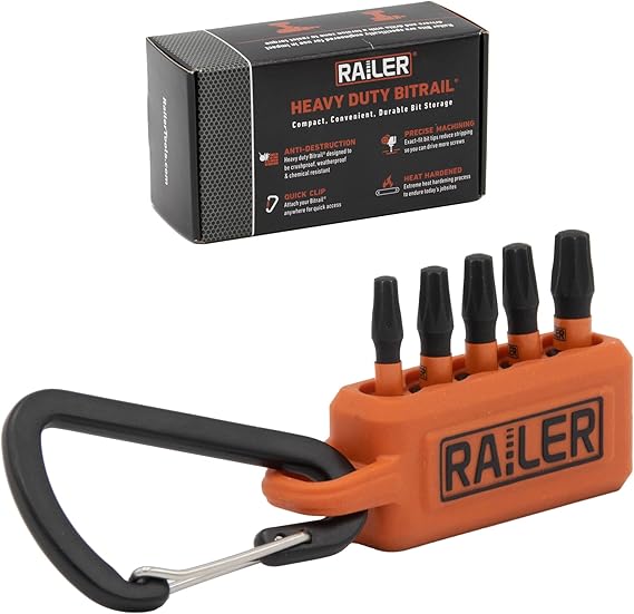 Railer Double Square 8 Point Star Bit Set - Premium S2 Steel 1 Inch ...