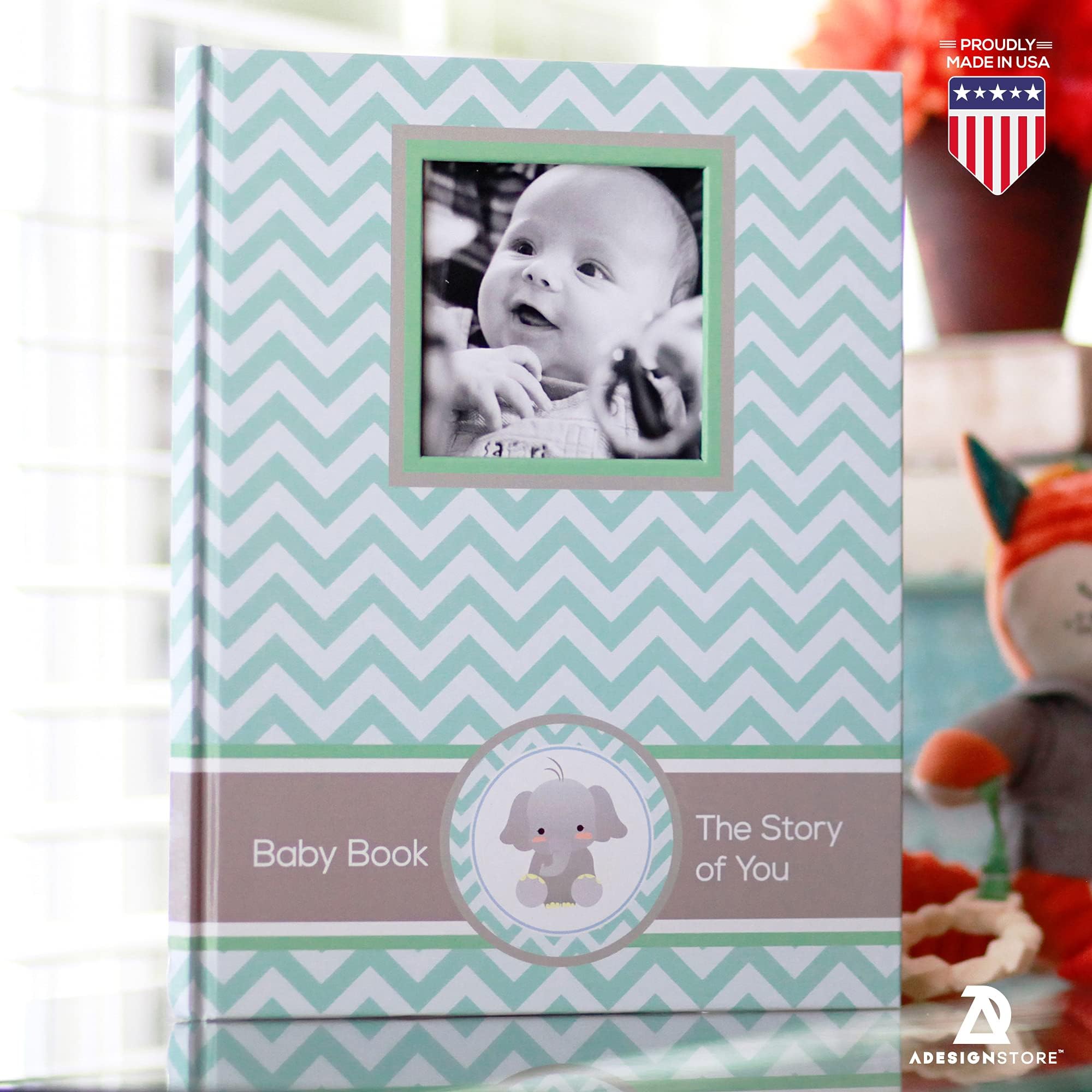 Amazon.com : Kate & Milo Baby’s First Year Baby Memory Journal Gender ...