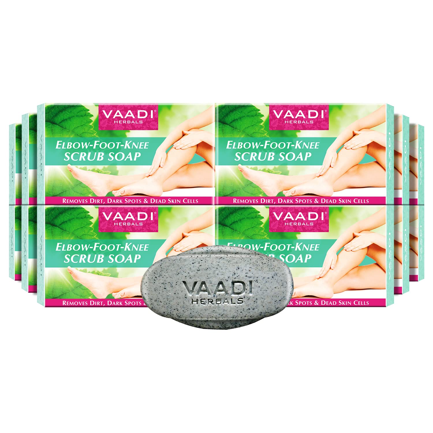 Buy Vaadi Herbals Elbow-Foot-Knee Scrub Soap with Almond and Walnut ...