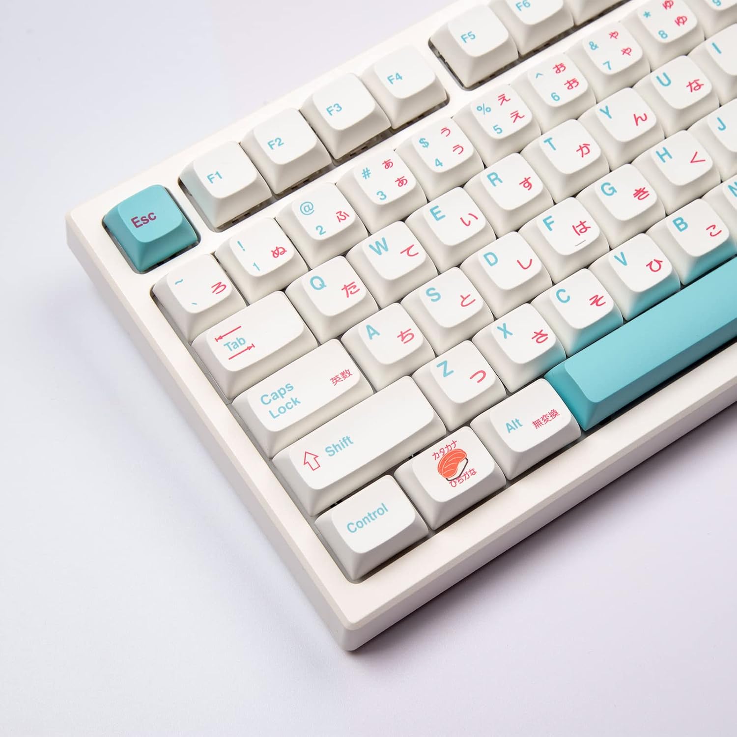 Amazon.co.jp: PBT cute sushi theme mechanical keyboard key cap ...