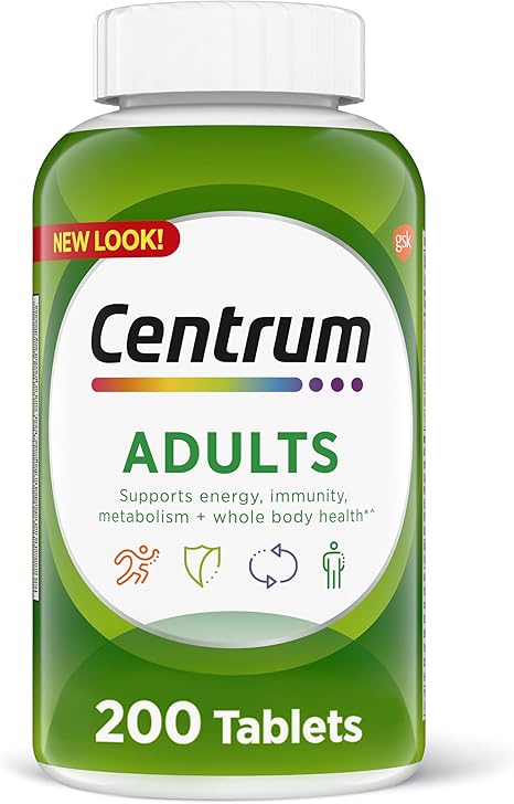 Amazon.com: Centrum Adult Multivitamin/Multimineral Supplement with ...