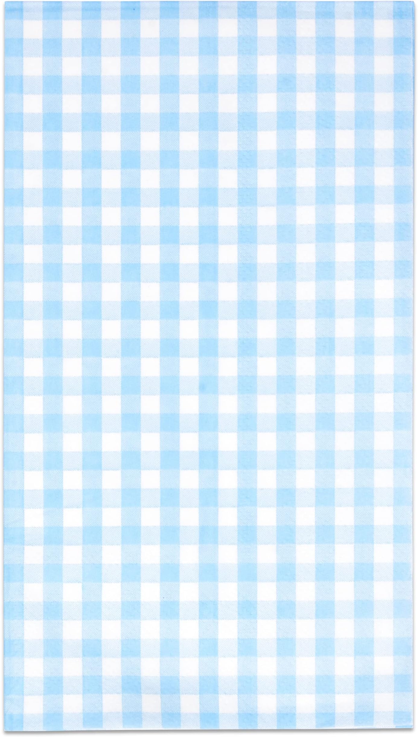 Amazon.com: Sky Blue and White Checkered Napkins – 100-Pack 3-Ply ...