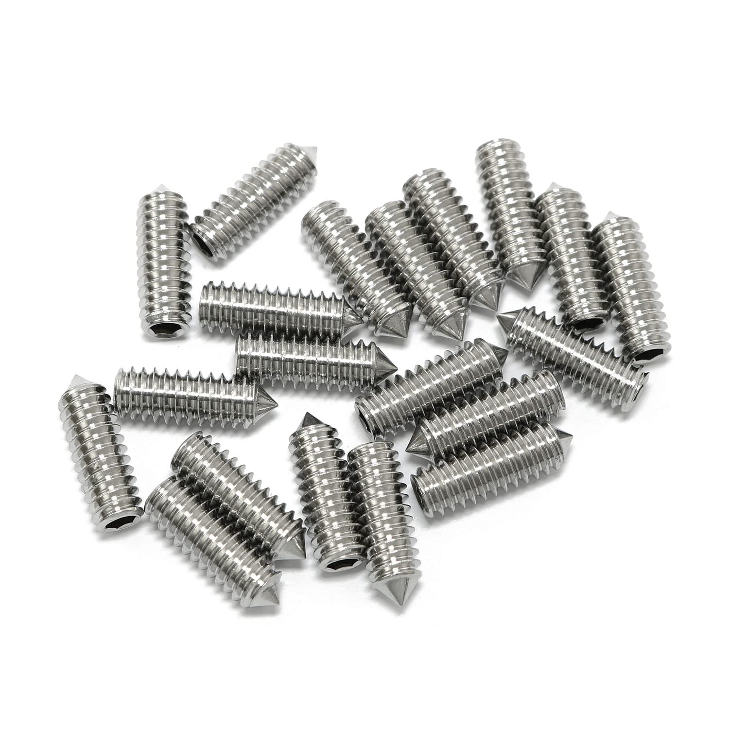 Pro Bamboo Kitchen 20pcs 1/4-20x3/4" Hexagon Hex Socket Set Grub Screws ...