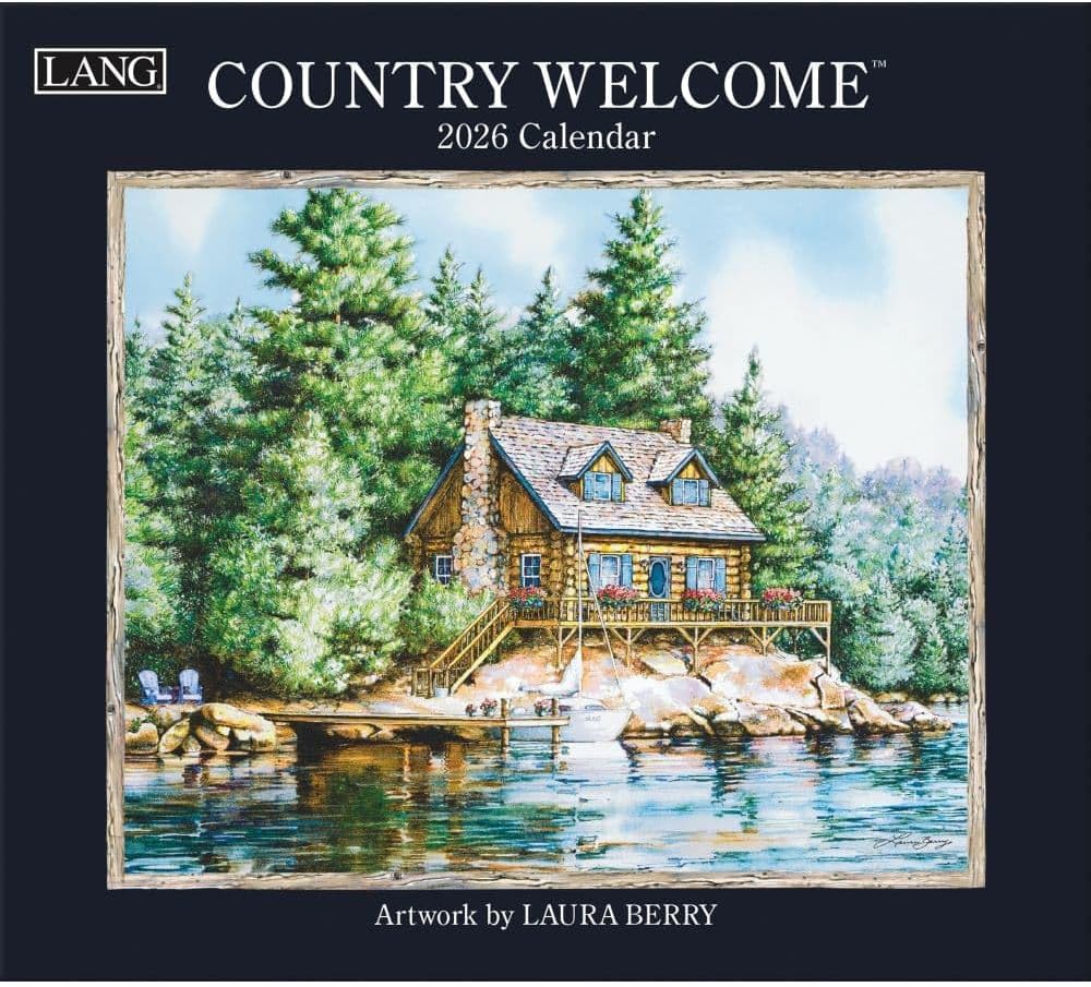 Lang Companies, Country Welcome 2026 Wall Calendar by Laura Berry, 13.4 ...