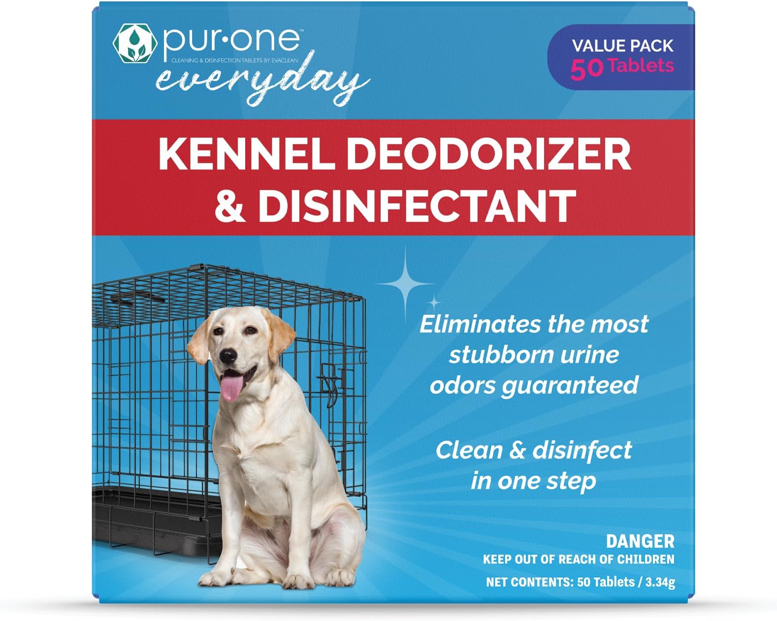 Amazon.com: PurOne Kennel Cleaner Disinfectant & Deodorizer, EPA ...