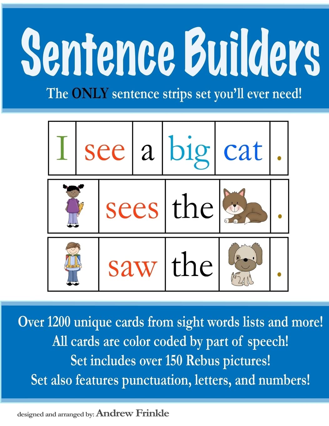 Sentence Builders: The ONLY Sentence Strips Set You'll Ever Need ...