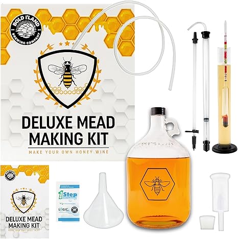 Amazon.com: Complete Mead Making Kit for Beginners – Home Brewing ...