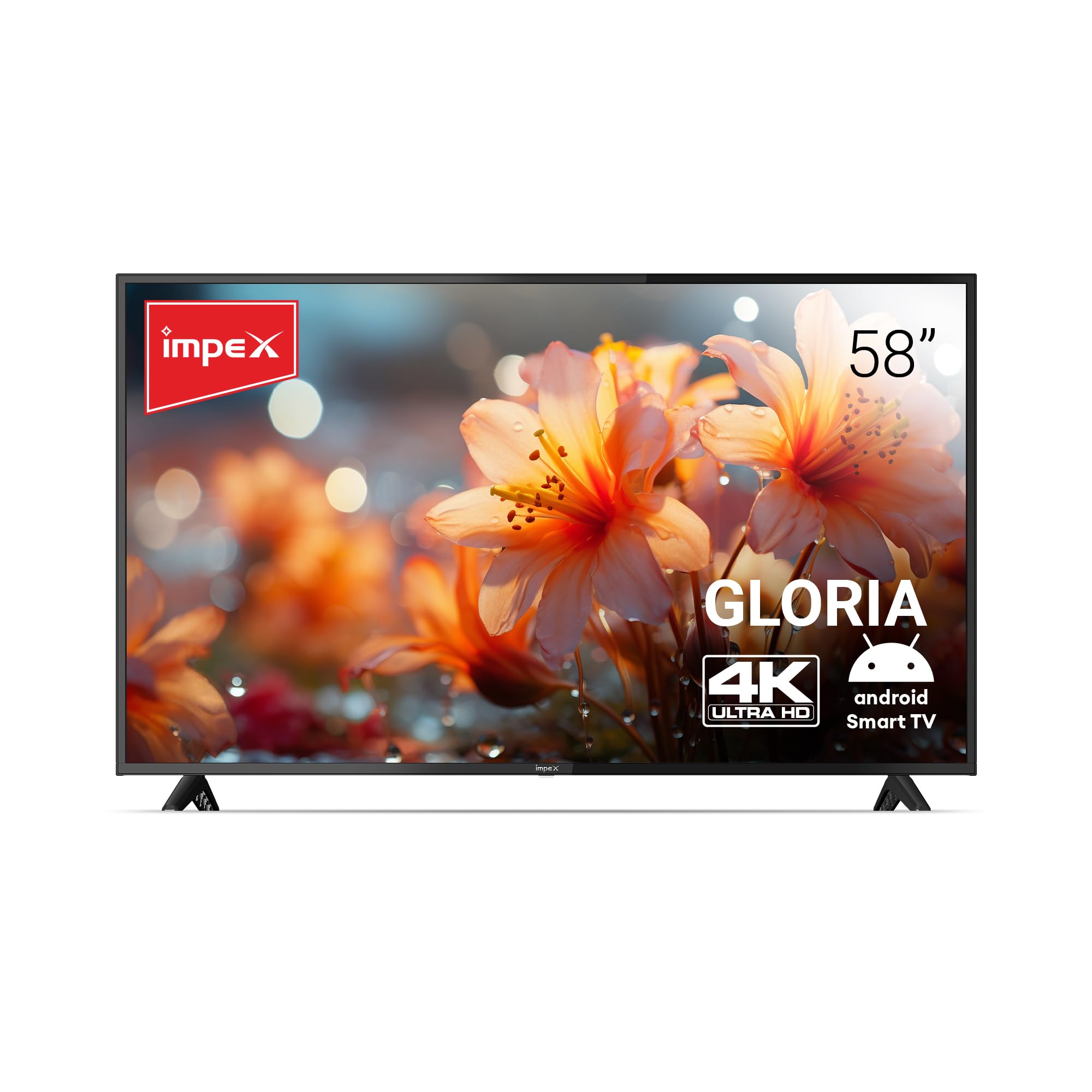 Impex 58 Inch 4K Ultra HD Smart Android LED TV-A+ Grade Panel,Super Slim,Smart Energy Saving ...