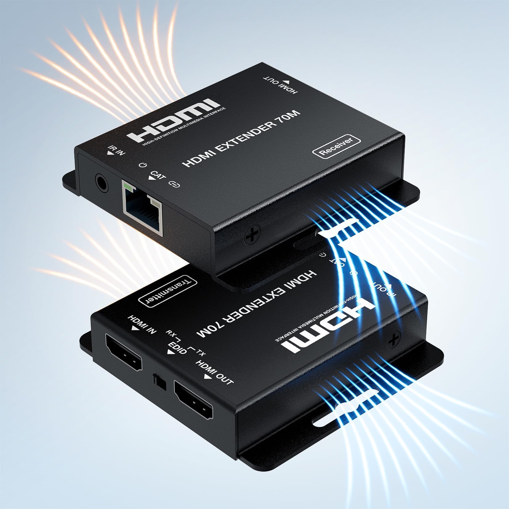 Amazon.com: StarTech.com HDMI Over CAT6 Extender - 4K 60Hz - 330ft ...