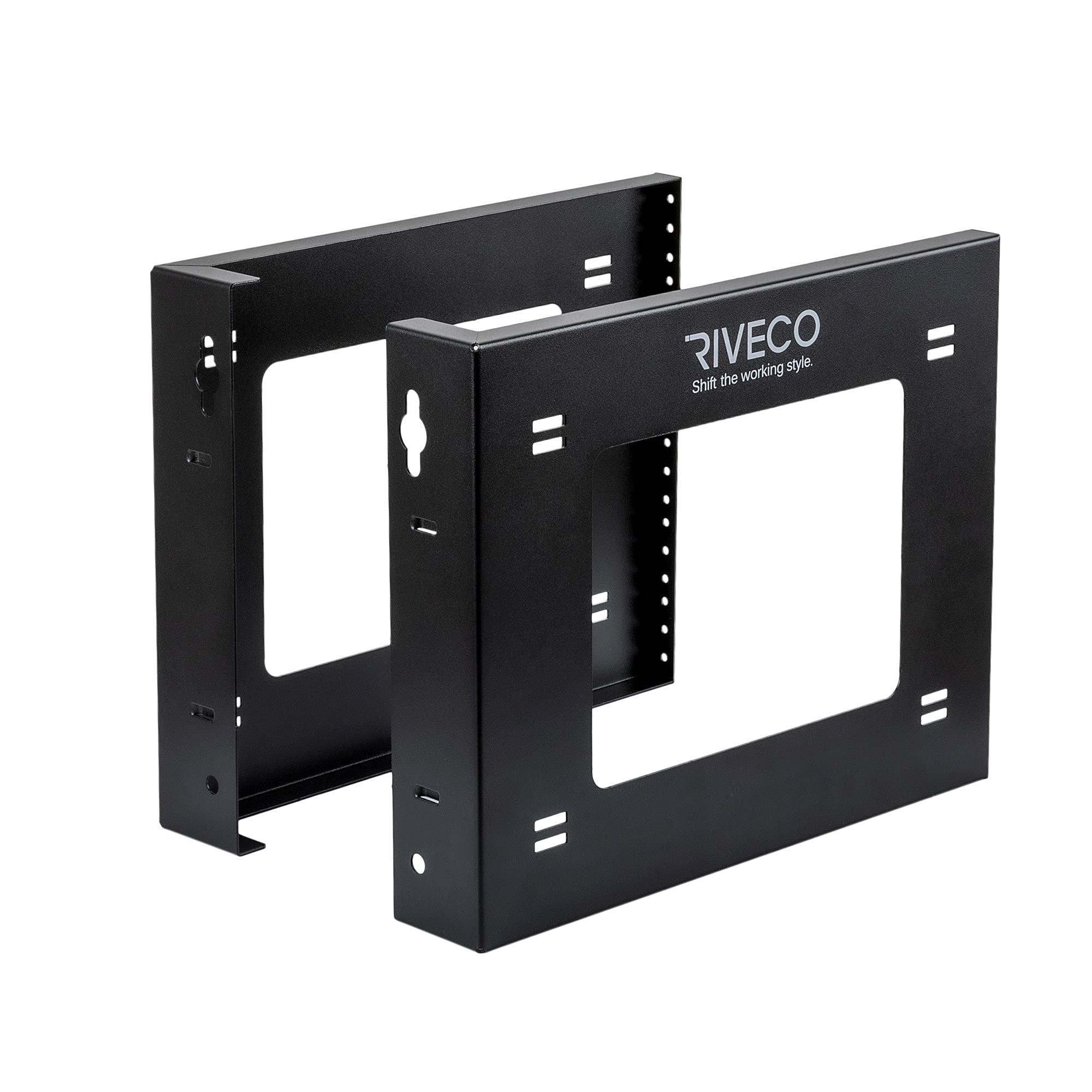Snapklik.com : RIVECO 6U Open Frame Rack Wall Mount & Desktop Mount