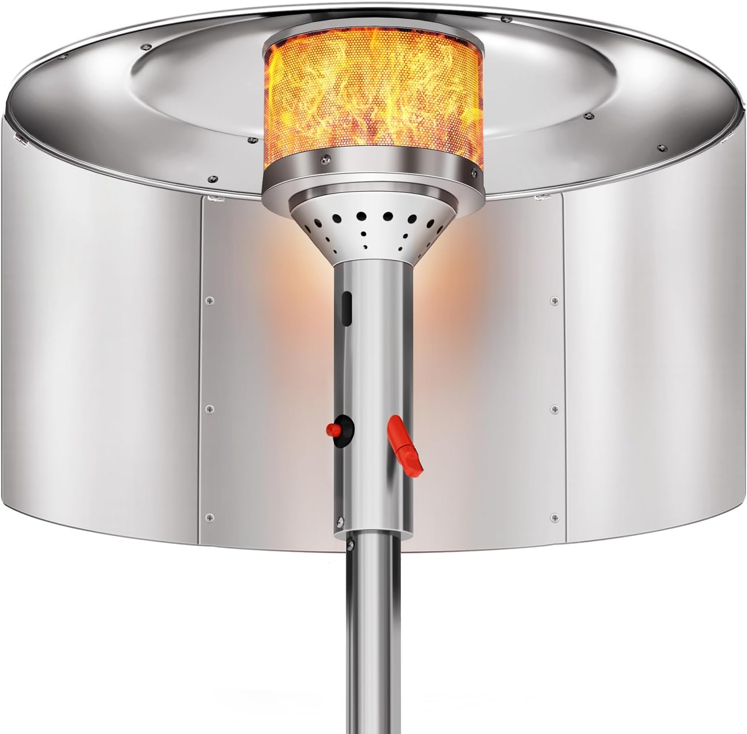 Amazon.com: Patio Heater Reflector Shield, Heat Focusing Reflector for ...