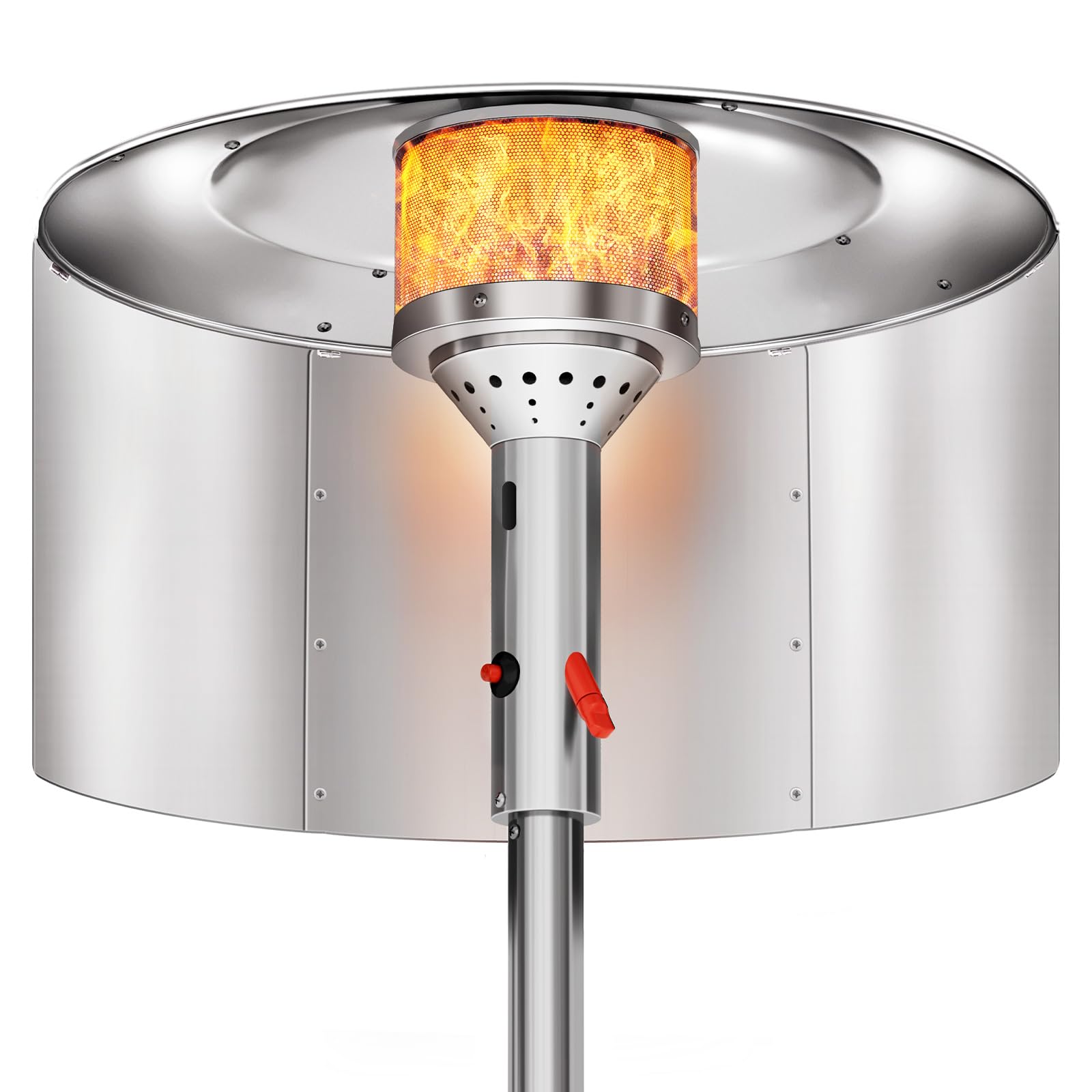 Amazon.com: Patio Heater Reflector Shield, Heat Focusing Reflector for ...