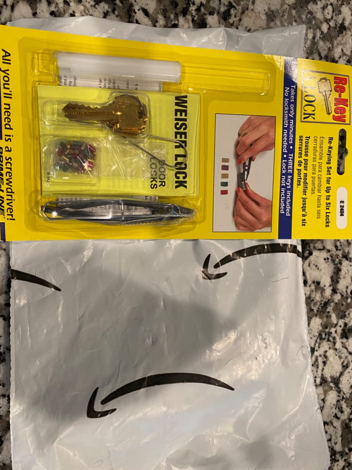 Prime-Line Re-Keying Kit at Samuel Zelman blog