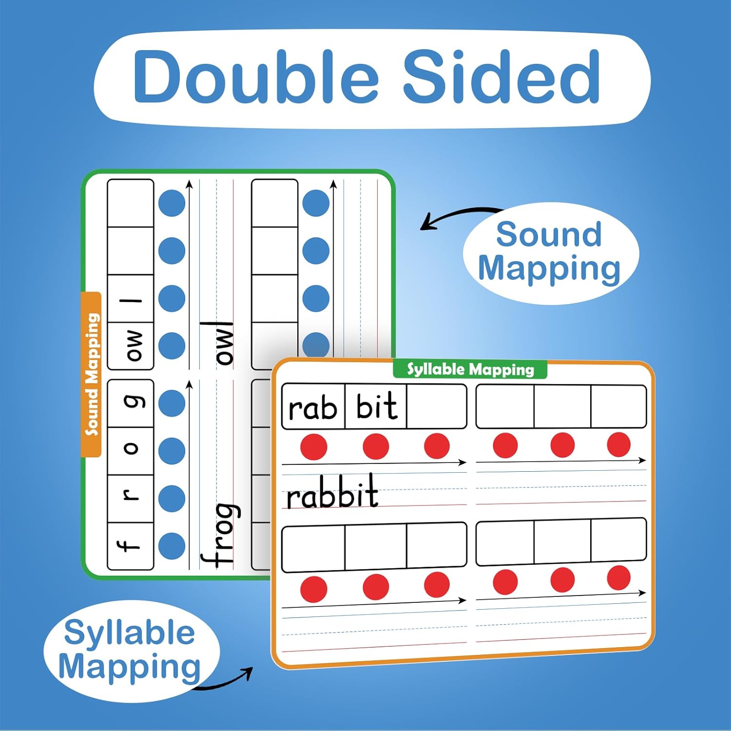 Aizweb 12 Pack Phonemic Awareness Dry Erase Board,9 Philippines | Ubuy