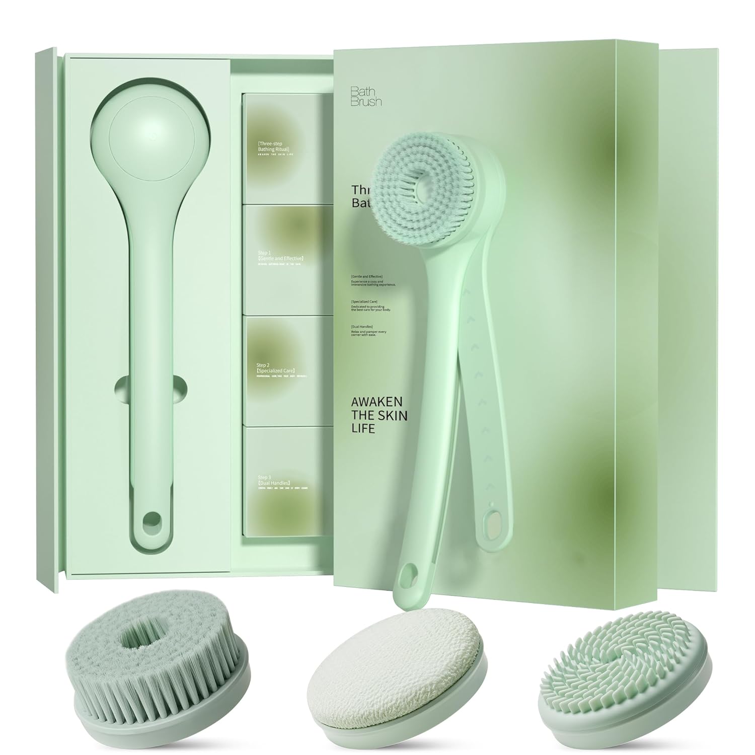 Amazon.com : SWIMTO Body Scrubber Bath Brush, Electric Body Brush for ...