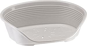 Ferplast Cat Bed, Plastic Dog Bed Small, Ventilation Holes and Non-Slip ...