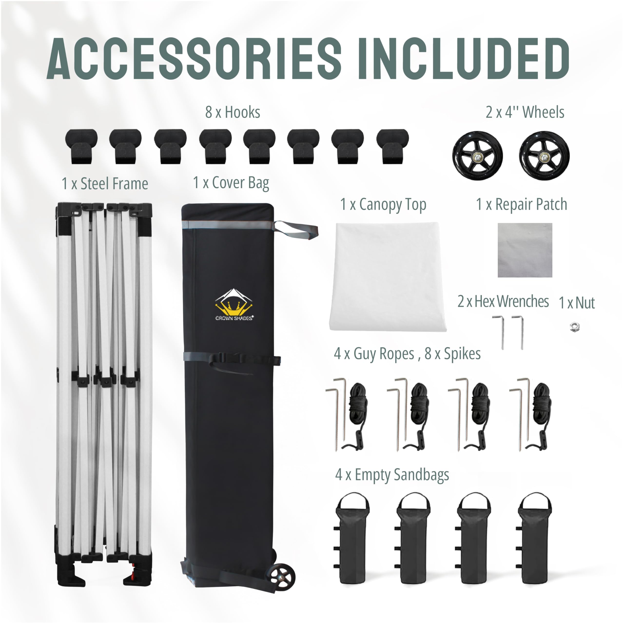 Snapklik.com : 10x15 Pop Up Canopy Tent,Silver-Coated Thicken Frame ...