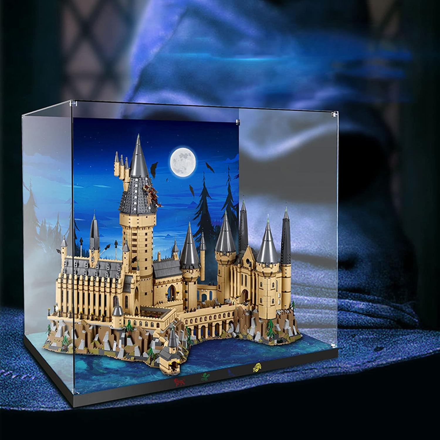 Buy PIPART Acrylic Display Case for Lego 71043 Harry Potter Hogwarts ...