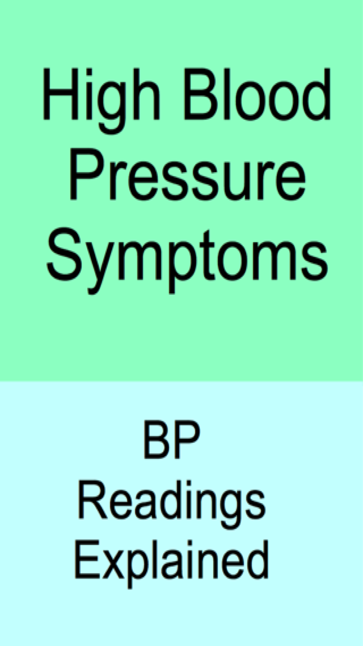 High Blood Pressure Symptoms - BP Readings Explained - App on Amazon ...