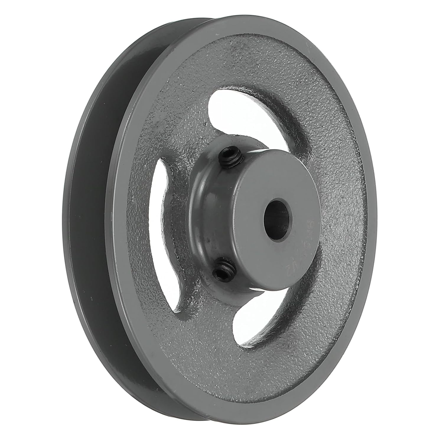 uxcell BK55-1/2 V-Belt Sheave 1/2"Bore 5.25"OD Single Groove Web Sheave ...