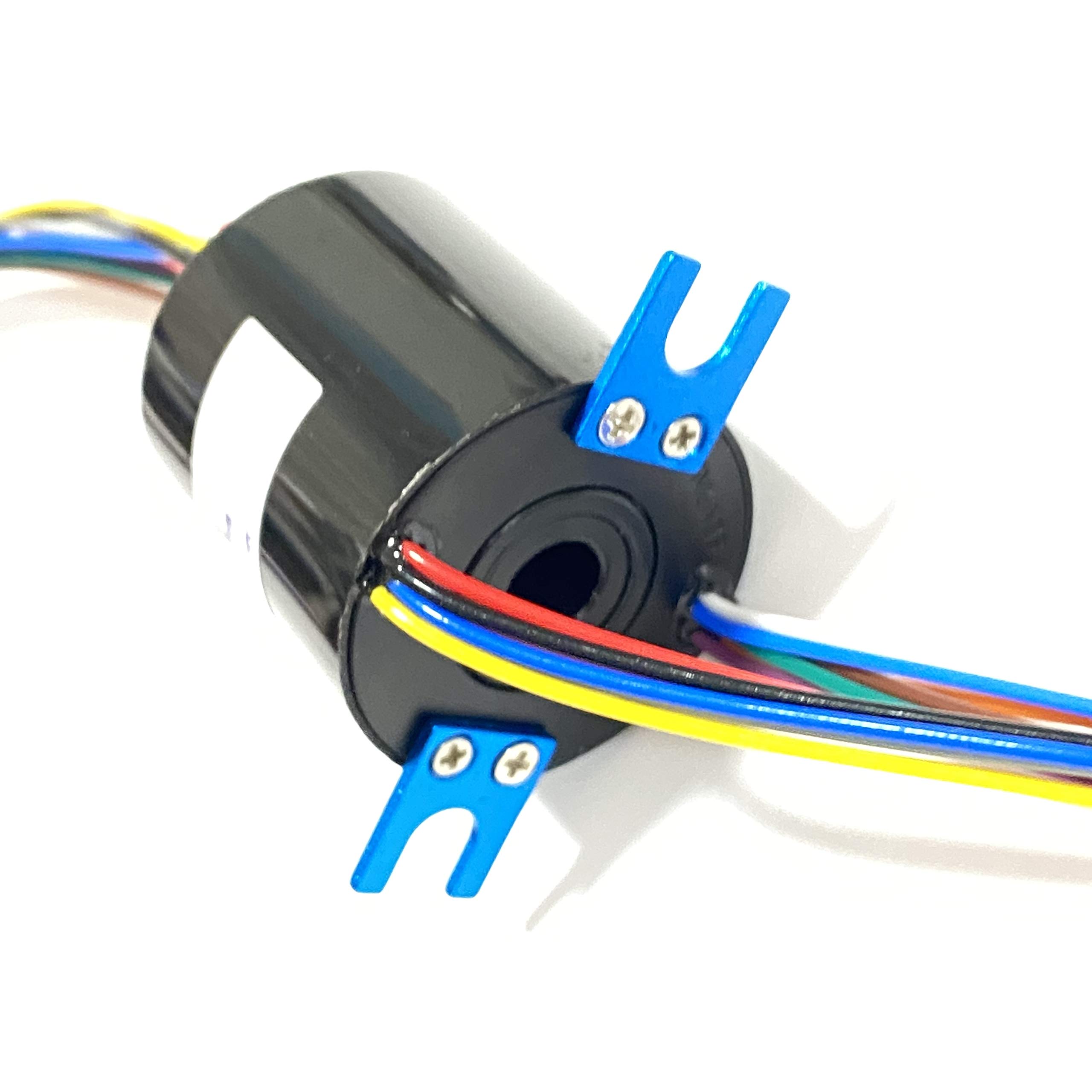 Snapklik.com : Through Hole Conductive Rotary Slip Rings Electrical ...