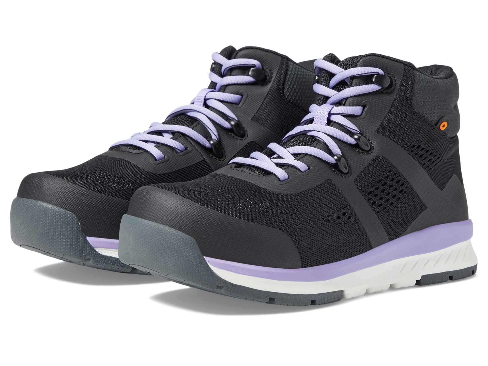 Snapklik.com : BOGS Sandstone Knit Mid TR Composite Safety Toe Black ...