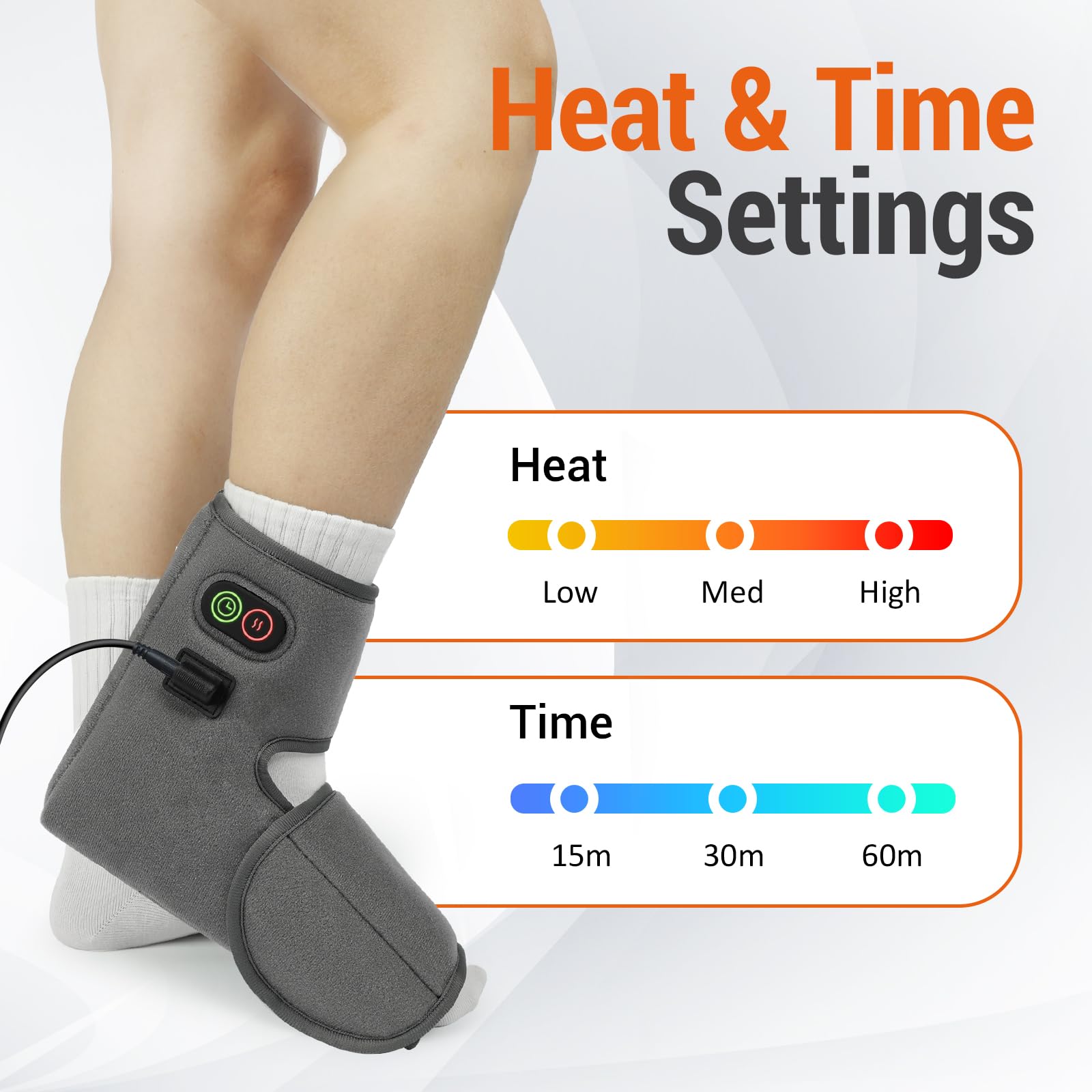 Snapklik.com : Comfytemp Foot Heating Pad For Plantar Fasciitis, FSA ...