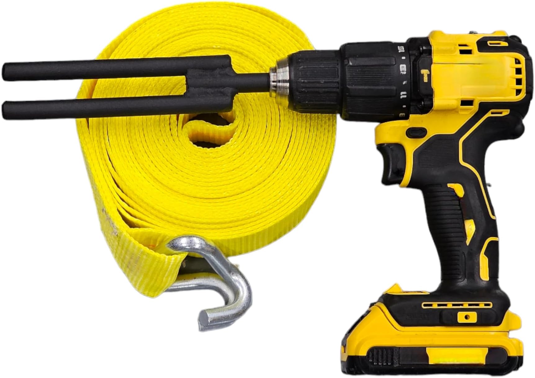 Amazon.com: Ratchet Strap Wrapper, Winder, Roller, Power Tool Drill ...