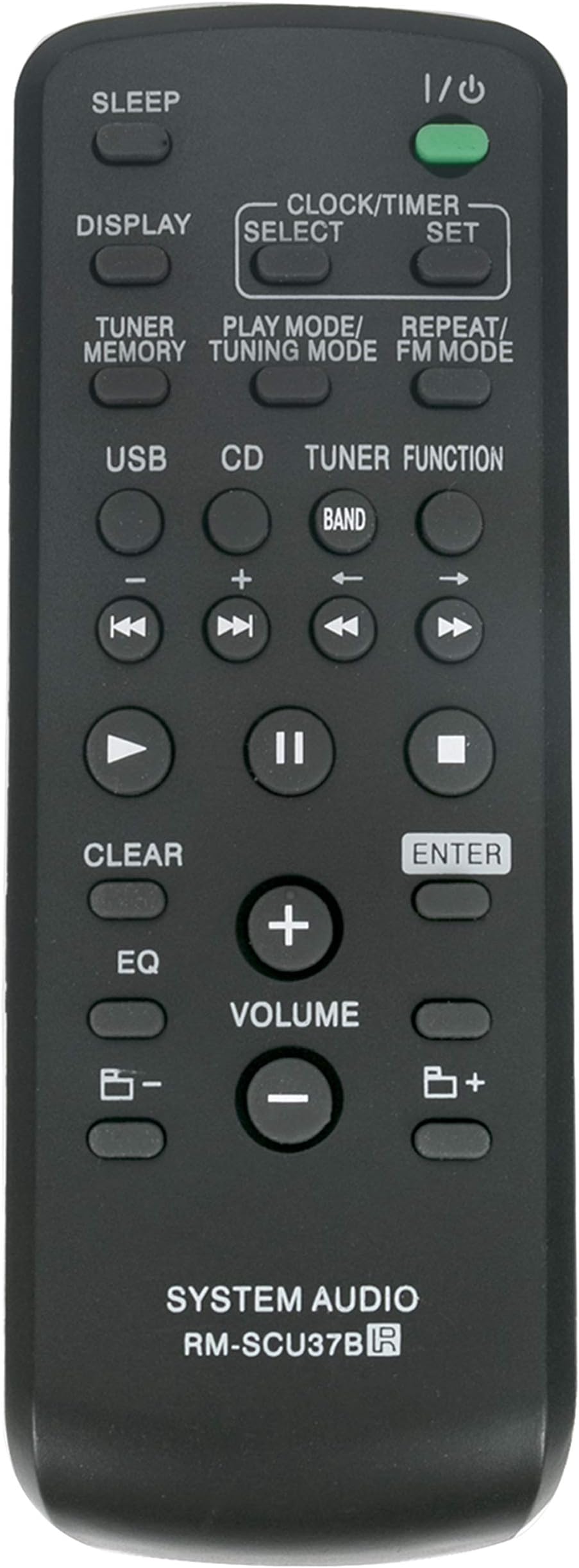 Amazon.com: RM-AMU008 Replaced Remote fit for Sony Compact Hi-Fi Stereo ...