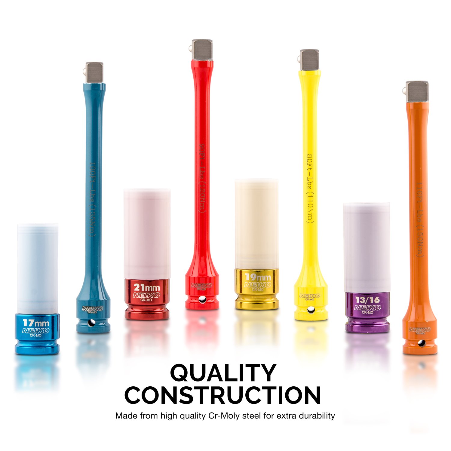 Snapklik.com : Neiko 02453A Torque Limiting Extension Bar And Deep ...