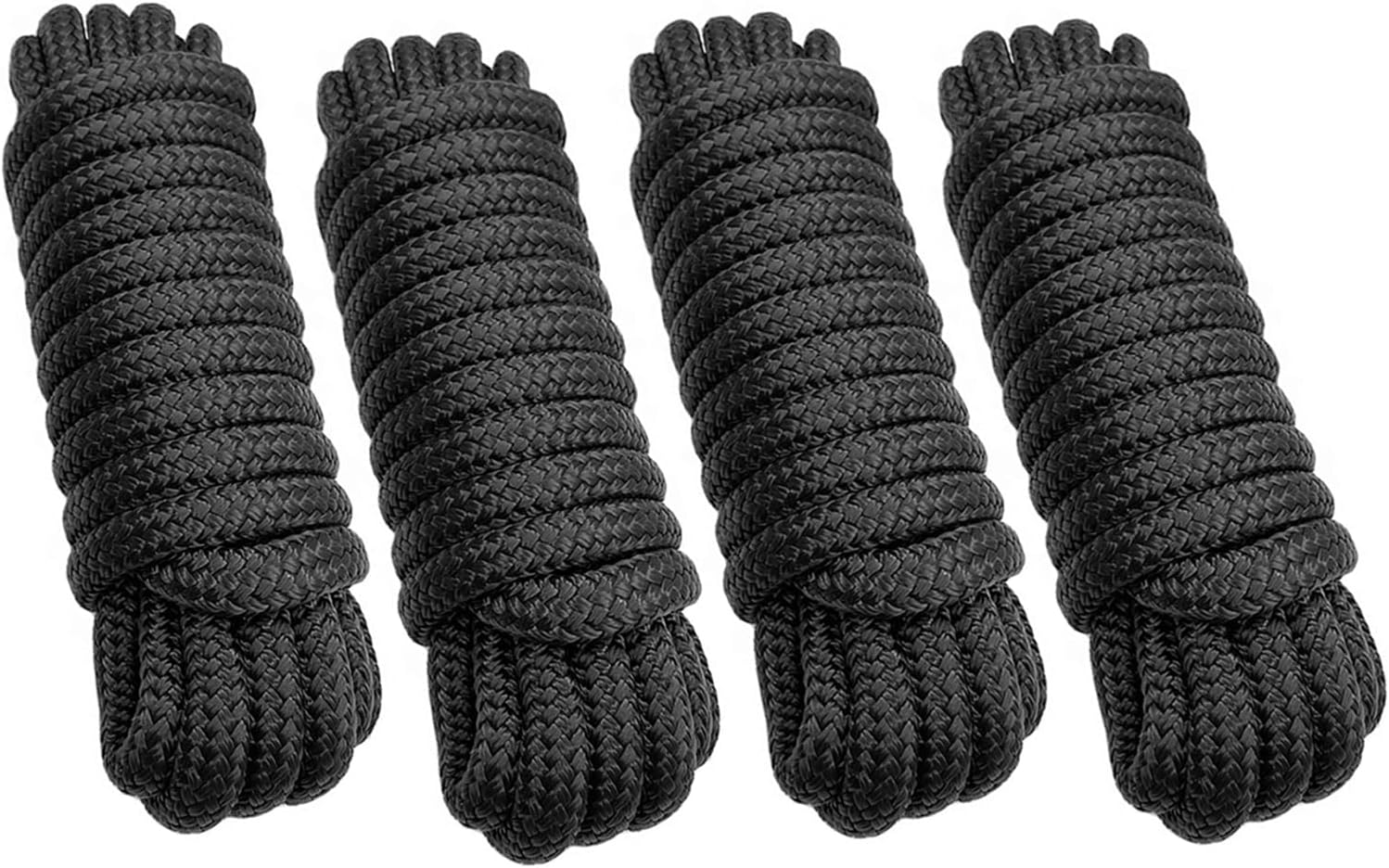 Amazon.com: XIALUO Dock Lines Boat Ropes 2 Pack 1/2" X 15' Premium 32 ...