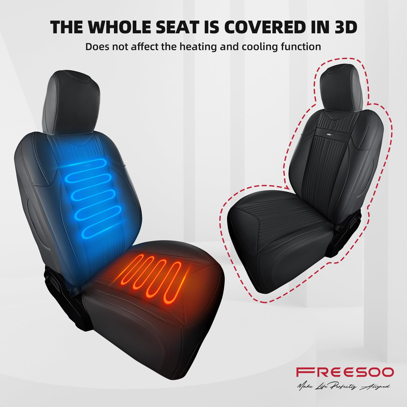 Snapklik.com : Customized Front Car Seat Covers For Jeep Wrangler JL ...