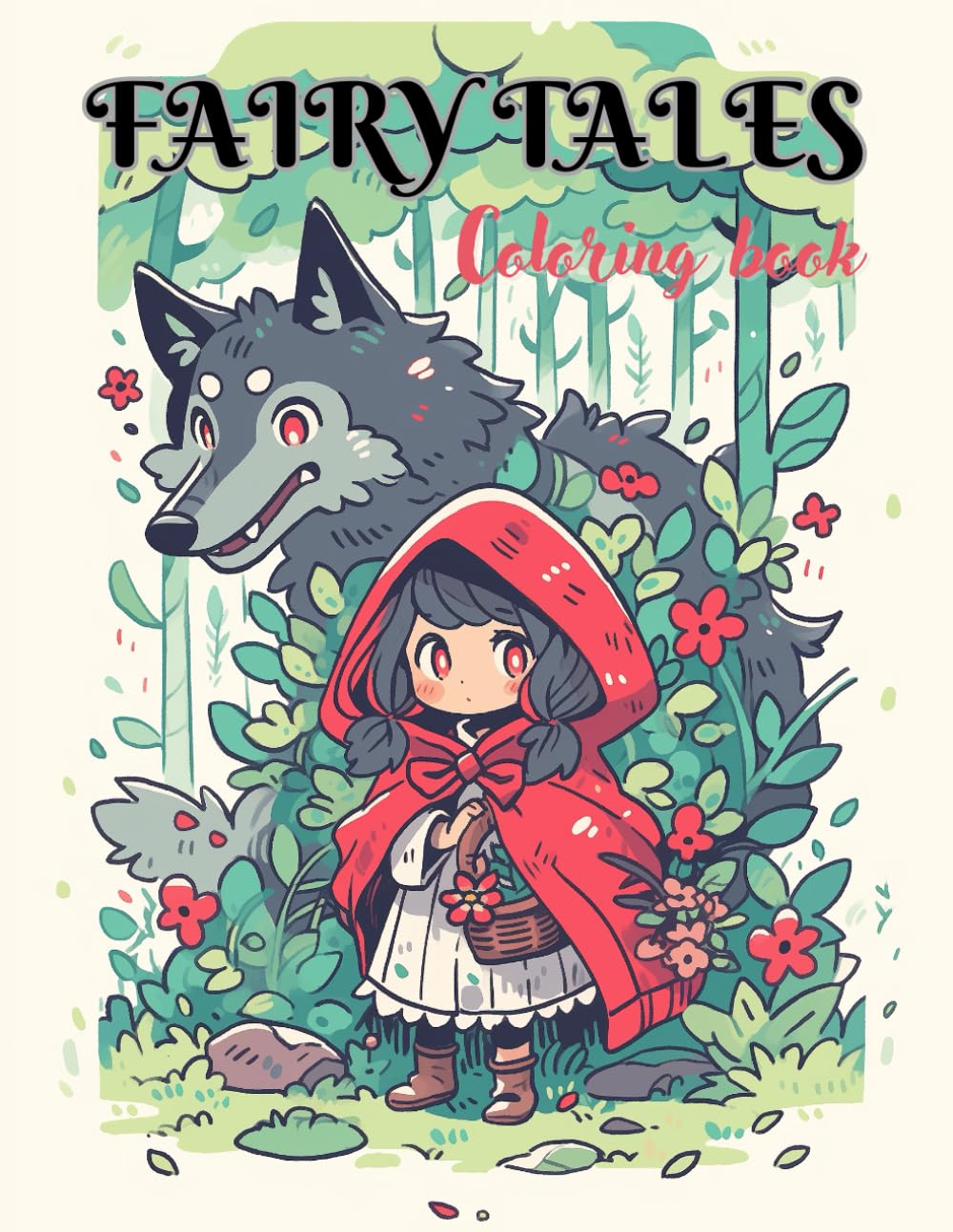 Amazon.com: Fairy Tales Coloring Book: 9798872411406: Lvst, Wander: Books