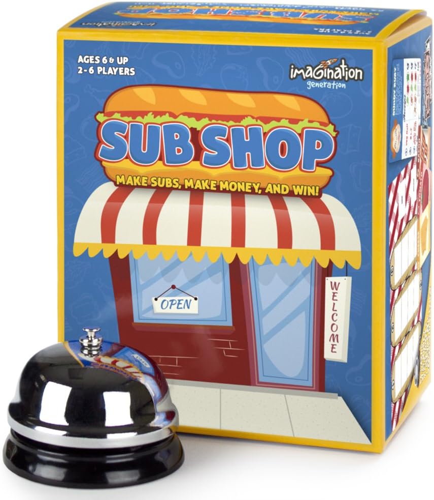 Sub Shop Board Game | Sandwich Building Strategy & Macao | Ubuy