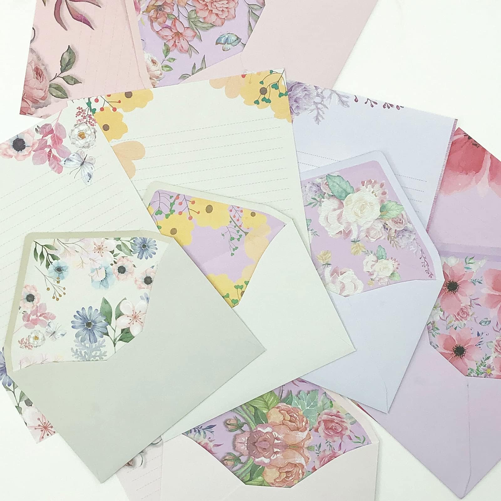 32 Cute Lovely Kawaii Special Design Writing Stationery Paper+16 ...