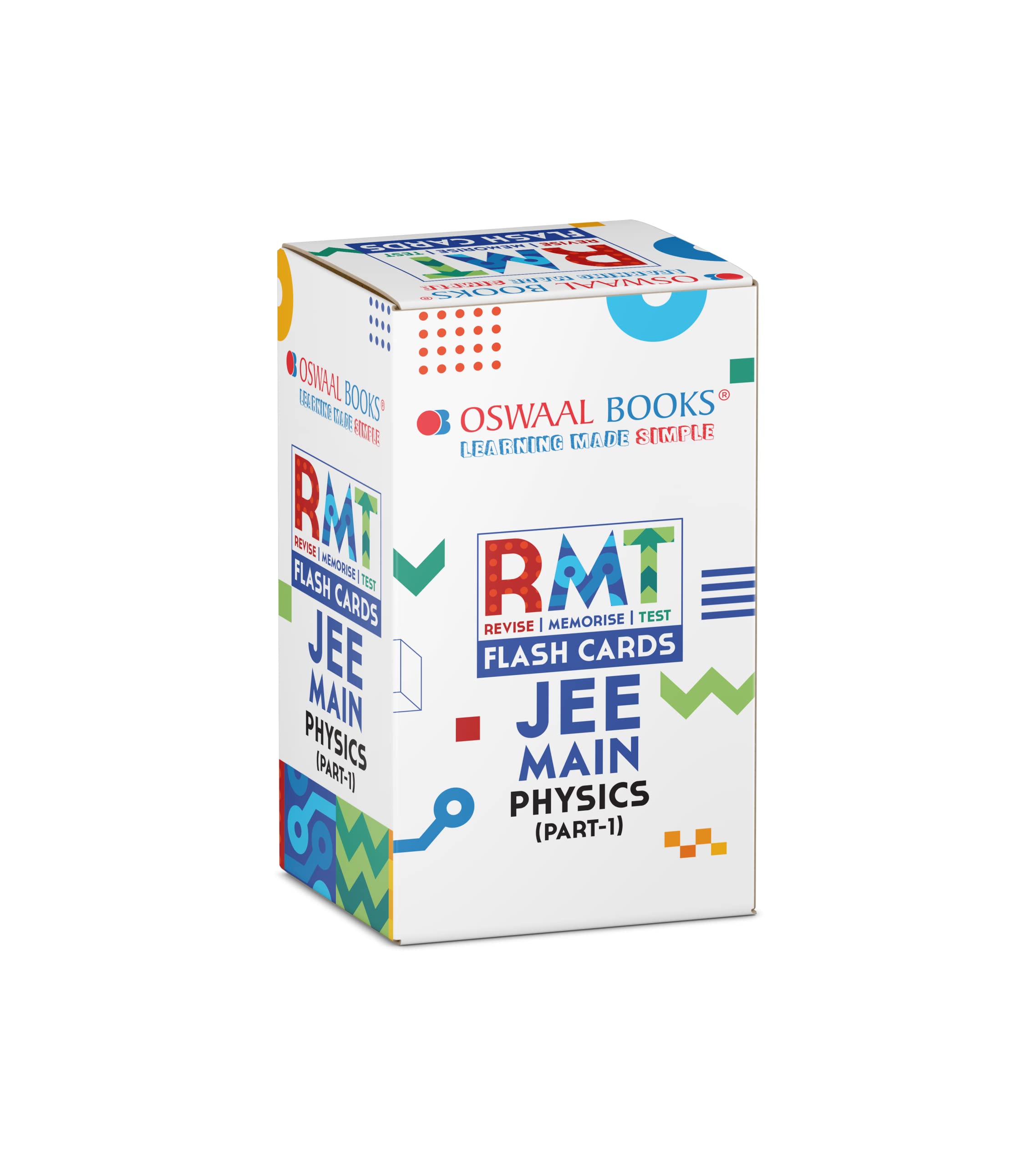 Buy Oswaal JEE Main RMT FLASHCARDS Physics Part-1 (For 2024 Exam) [Card ...