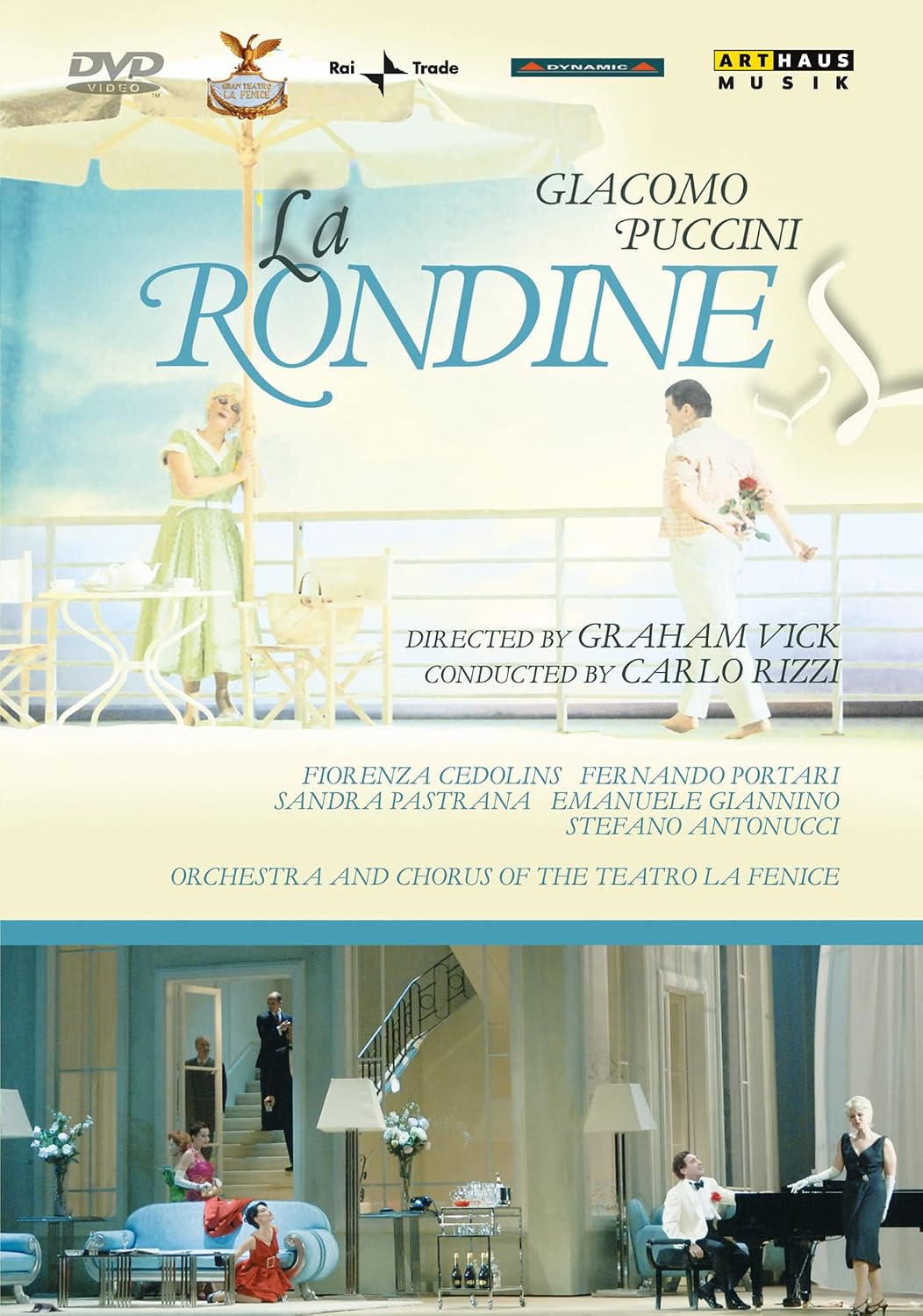 La Rondine: Teatro La Fenice (Rizzi) [DVD] [2008]: Amazon.co.uk ...