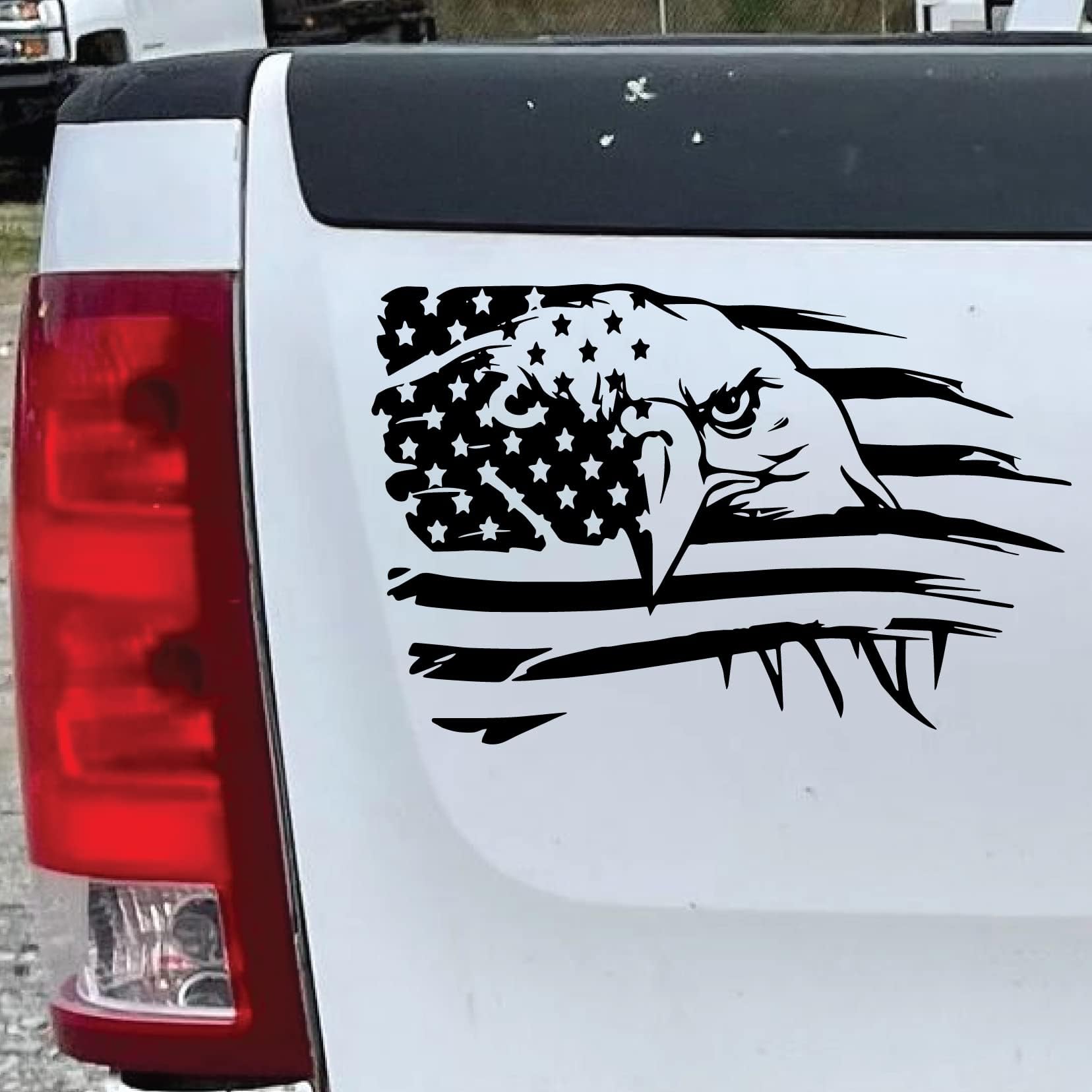 Amazon.com - Road Rage Premium Vehicle Decals - Patriotic American ...