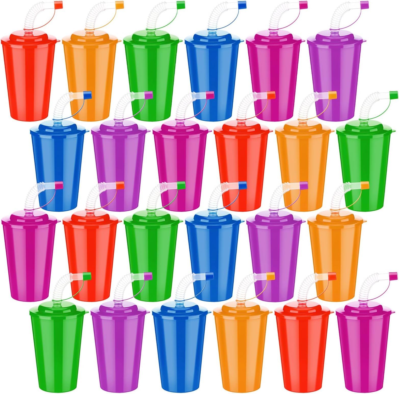Vaso De Colores Con Chupon, Hecho De Plastico Gradoo Alimenticio ...