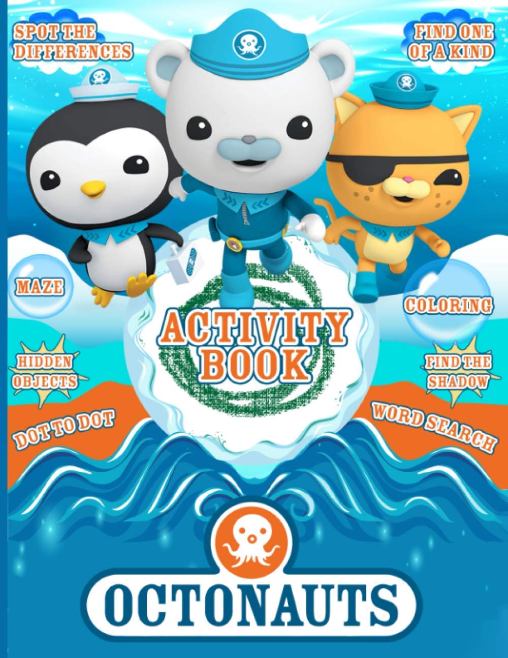 Buy Octonauts Activity Book: Excellent Coloring, Find Shadow, Hidden ...