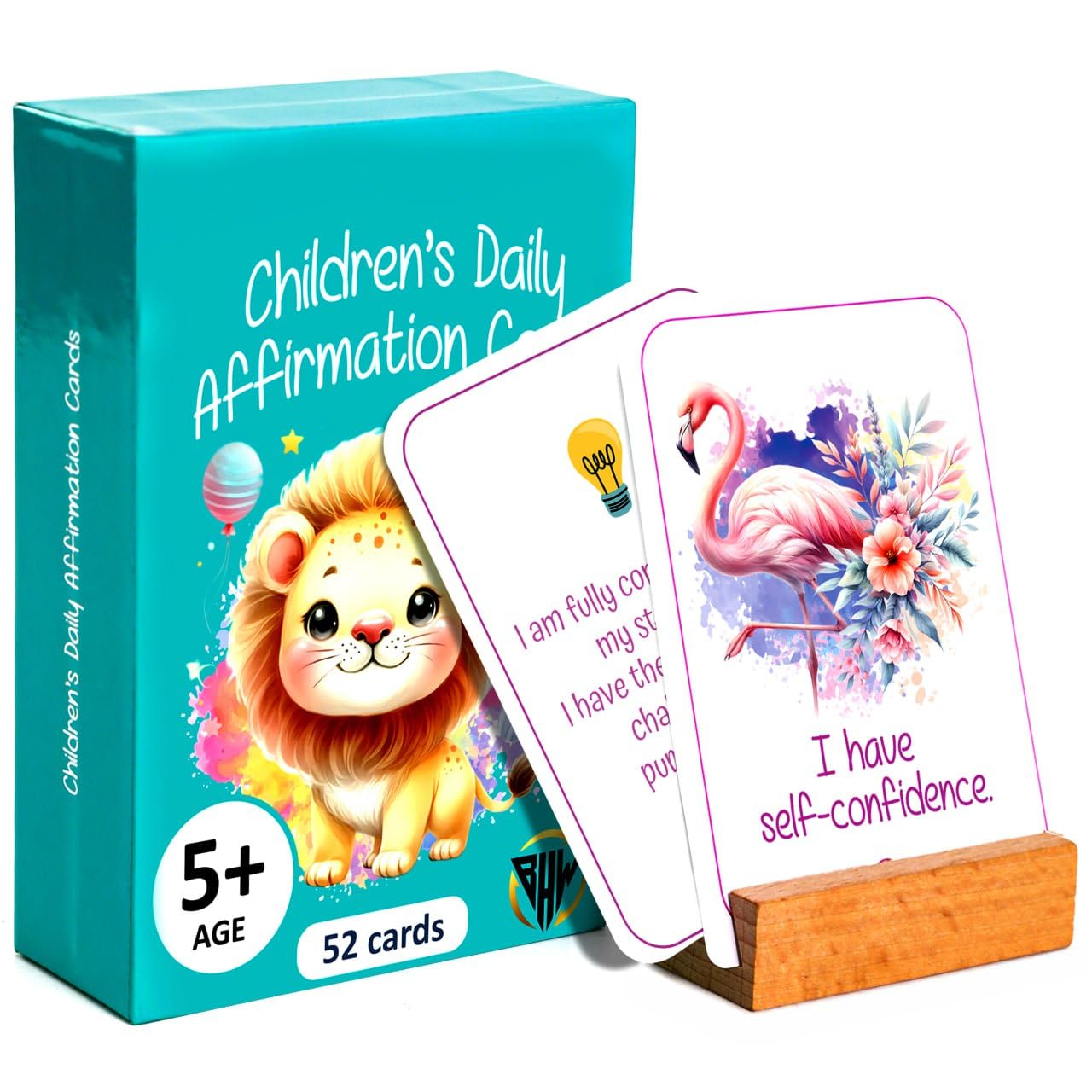 Amazon.com: BHW- Daily Positive Affirmations Cards for Kids Mindfulness ...