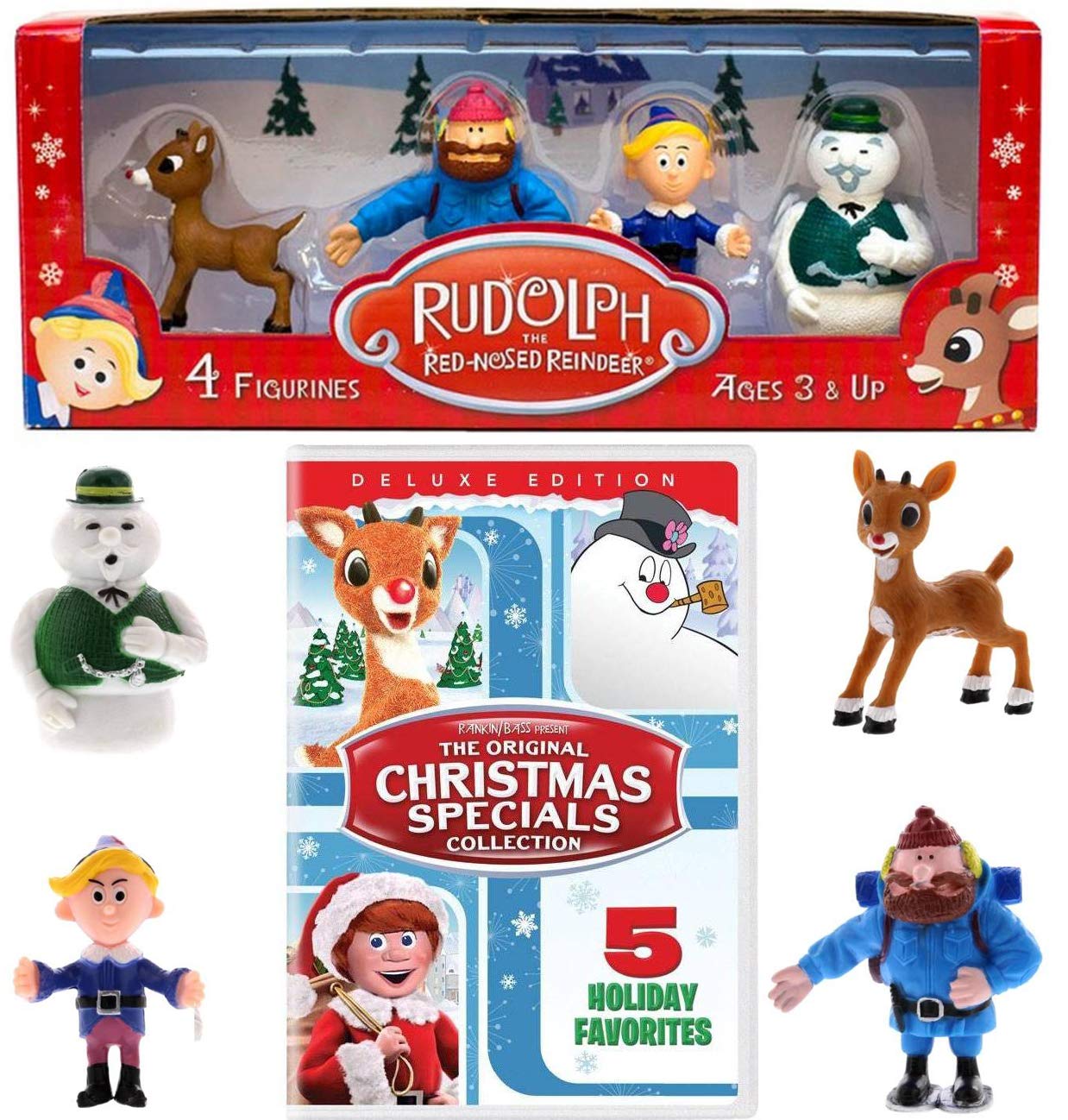 Timeless Rudolph The Red Nosed Reindeer Animated Classic And Figures ...