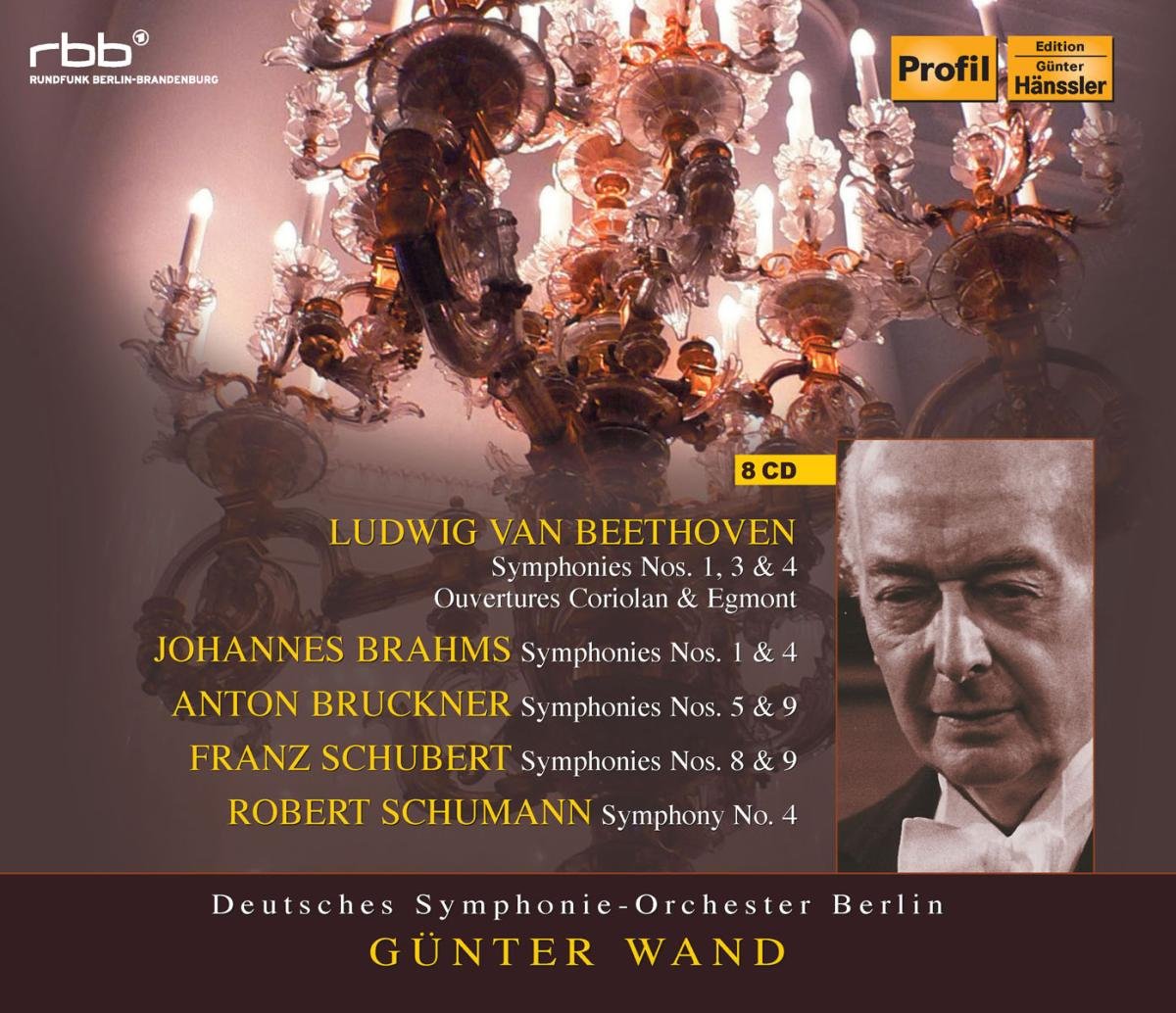 Beethoven, Schubert, Wand, Deutsches Sym Orch Berlin - Wand-DSO ...