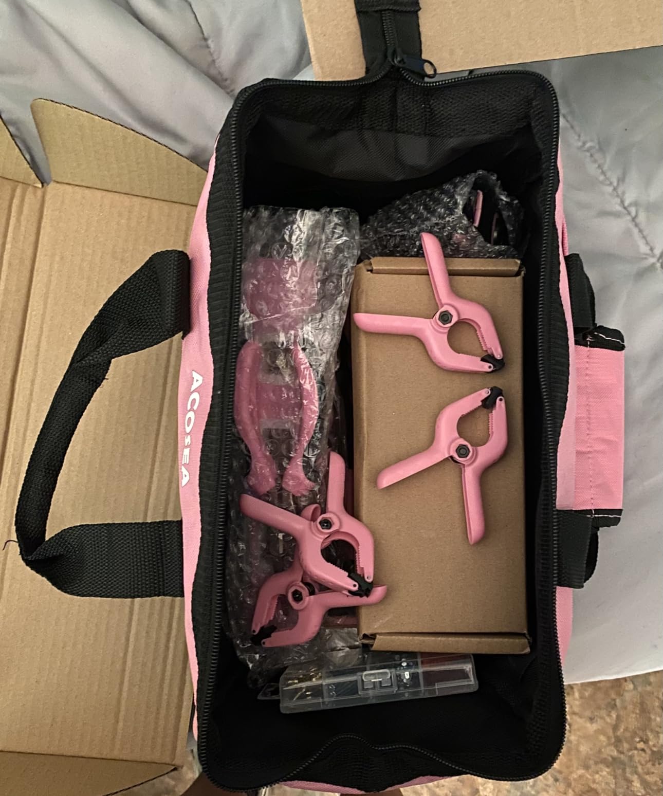 $9/mo - Finance Pink Tool Set,ACOSEA 223-Piece Tool Sets for Women,Tool ...