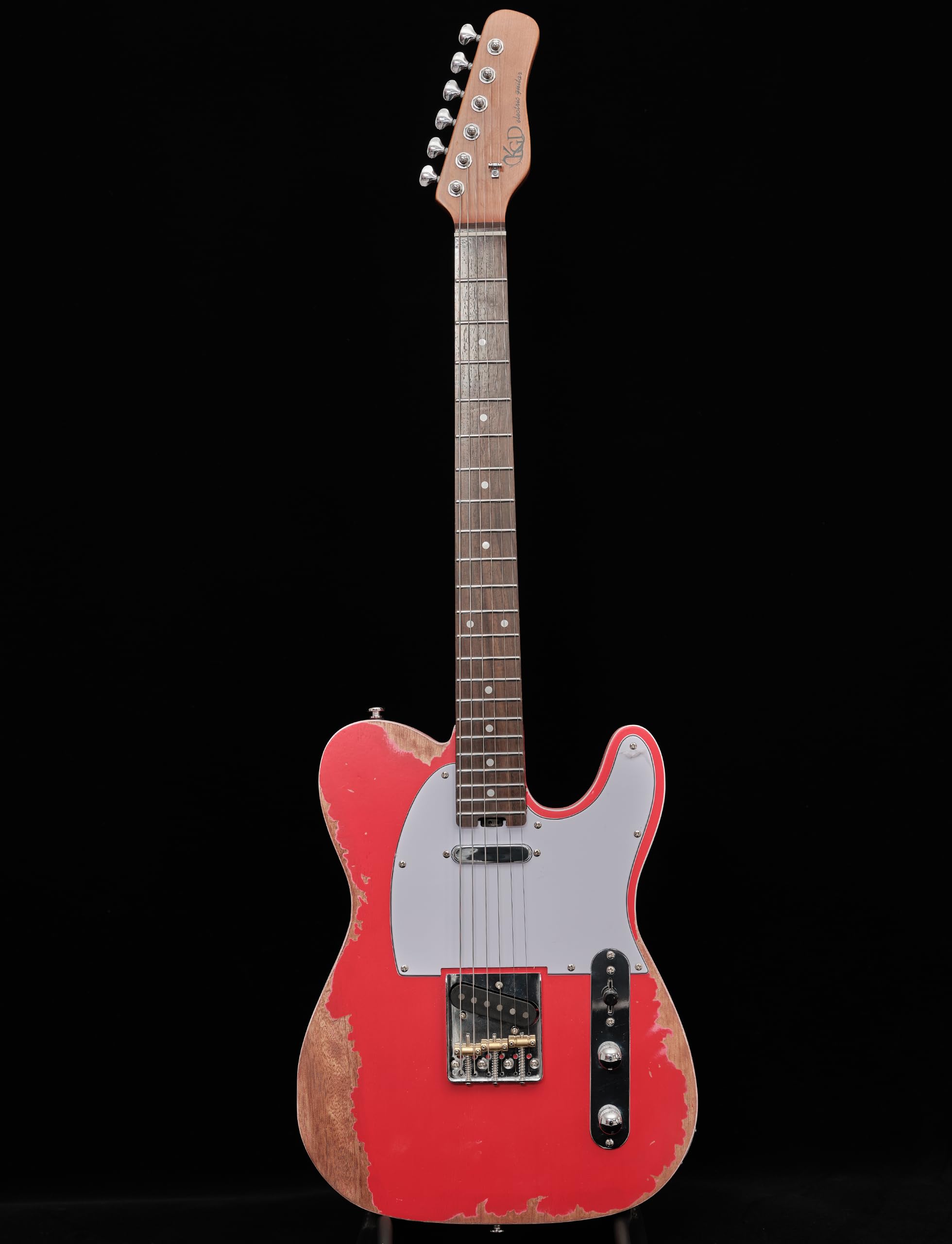 Snapklik.com : Relic Electric Guitar, Mahogany Body, Carbonized Maple ...