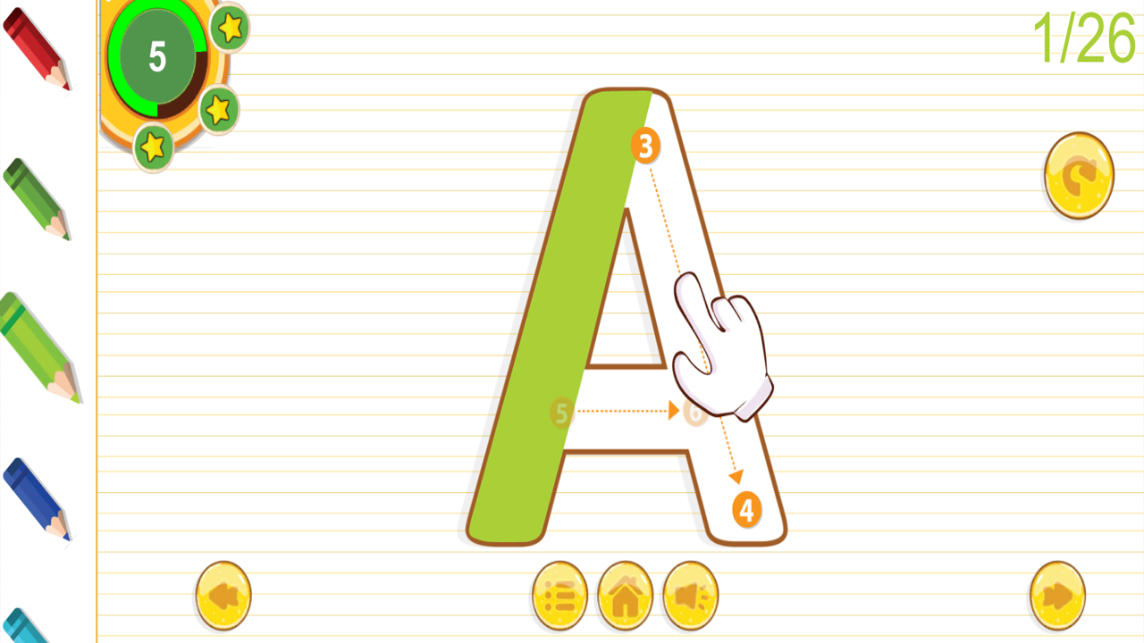 ABC Tracing & Phonics for Preschoolers & Kids Game:Amazon.de:Appstore ...