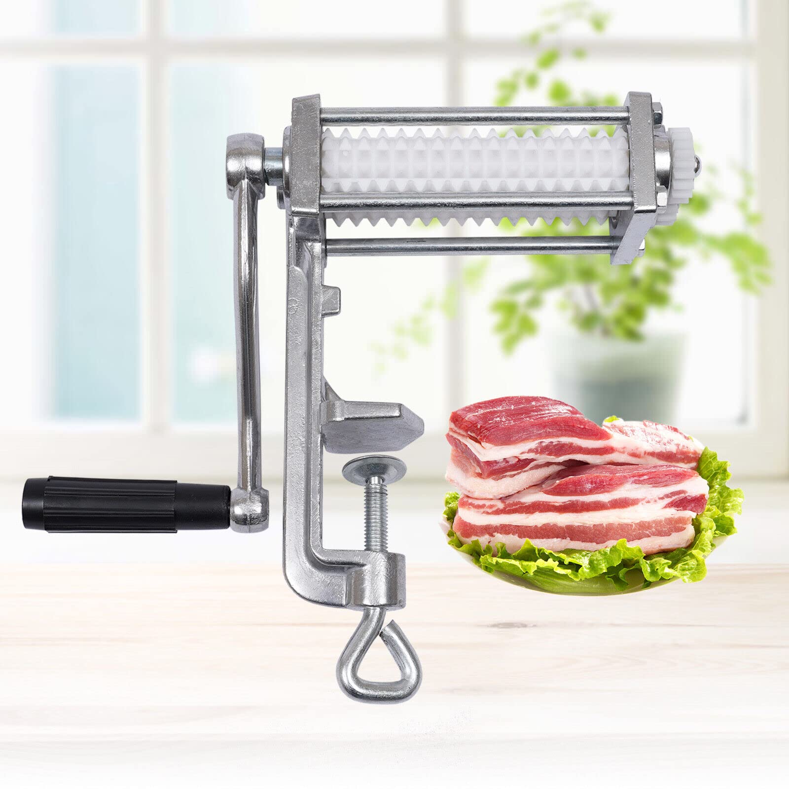 Amazon.com: Meat Tenderizer Cuber Heavy Duty Steak Flatten Tool Meat ...