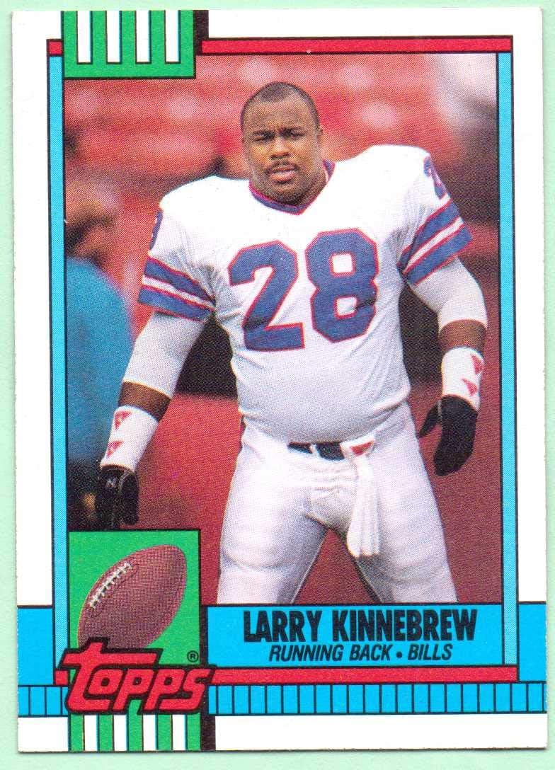 Amazon.com: Larry Kinnebrew 1990 Topps #210 - Buffalo Bills : Sports ...