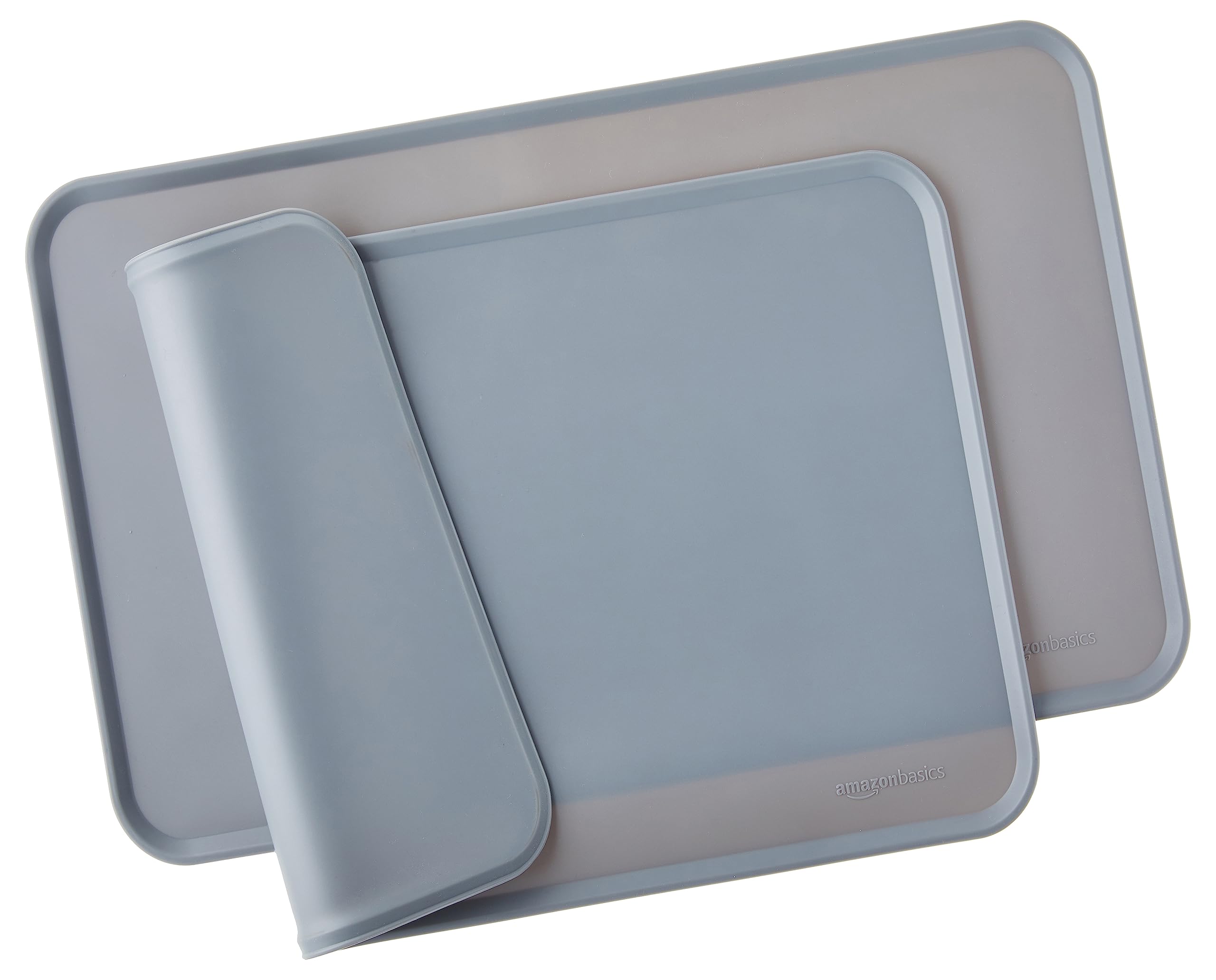 Amazon Basics Waterproof Anti-Slip Silicone Placemat Pet Food and Water ...